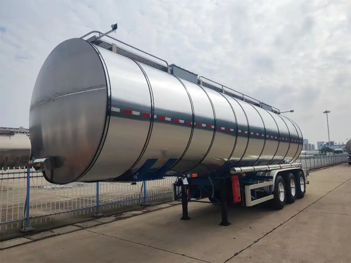 Stainless Steel Tanker Trailer for Sale - Chinese Manufacturer