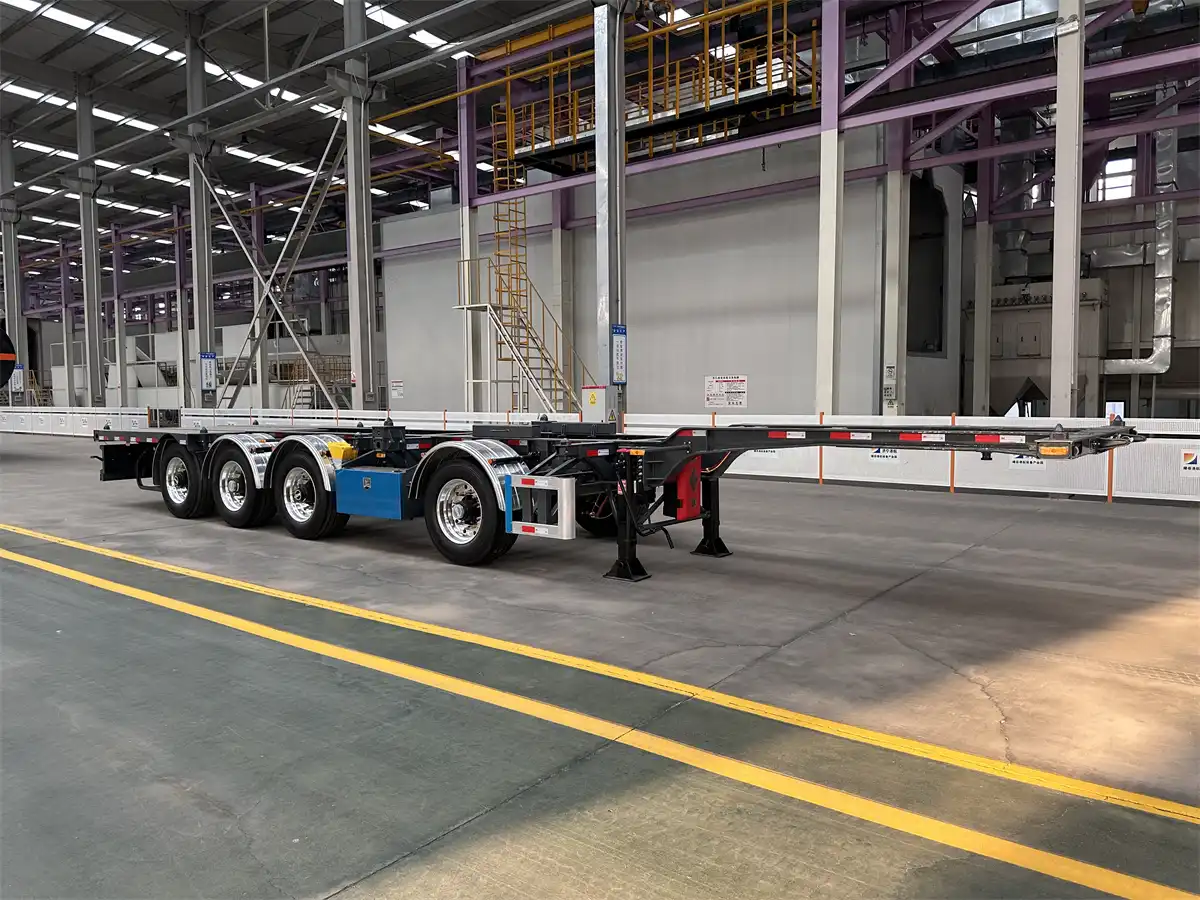 12m Skeletal Trailer for Sale - BENCHI Heavy Industry